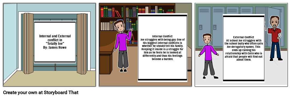 Totally Joe by: James Howe Storyboard by rebeccaray