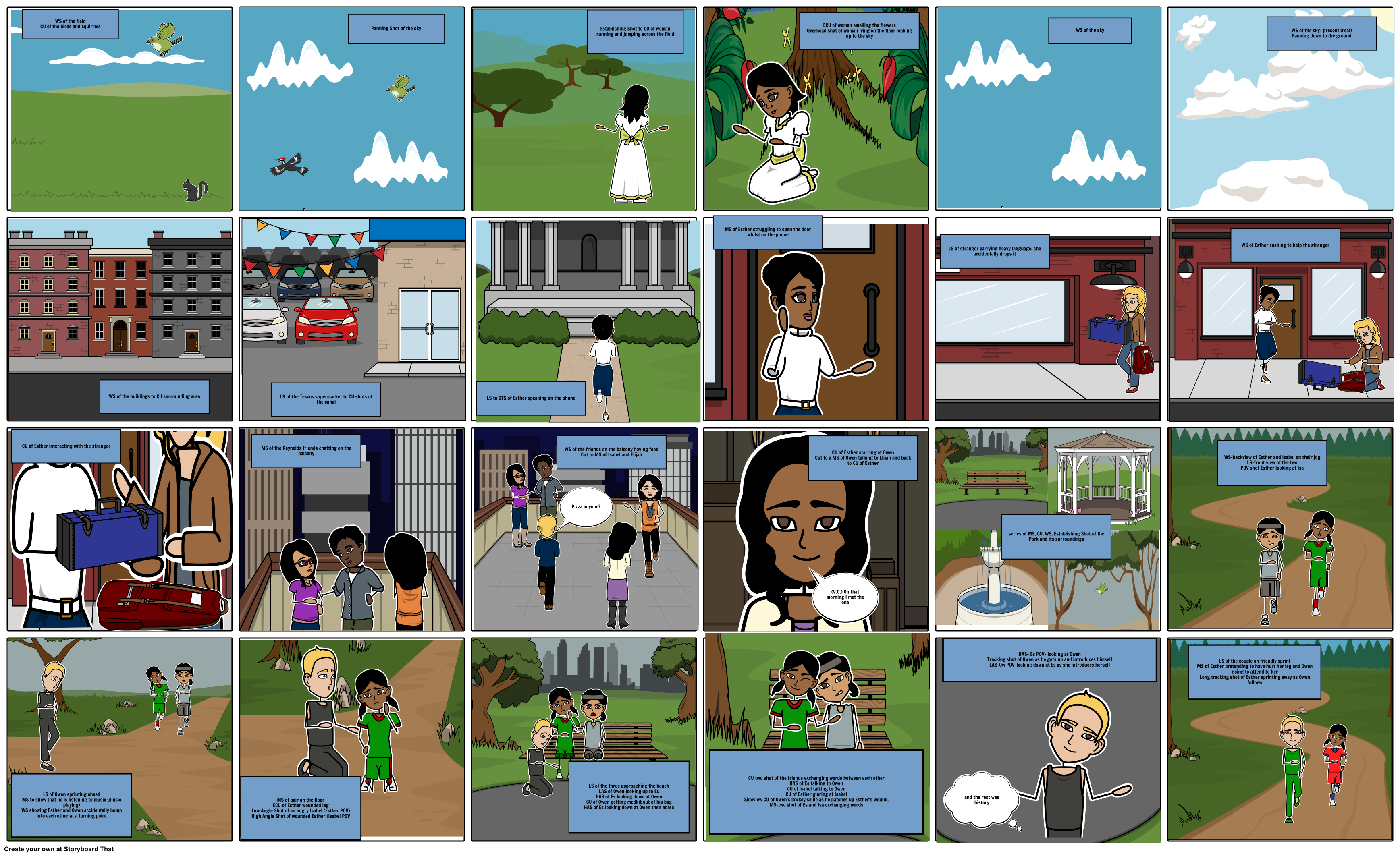 Utopia Short film Storyboard القصة المصورة من قبل redemptionzvikodemijongwe