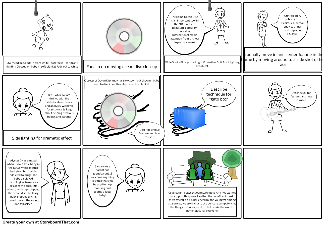 4x3 Ocean Disc Storyboard por remo