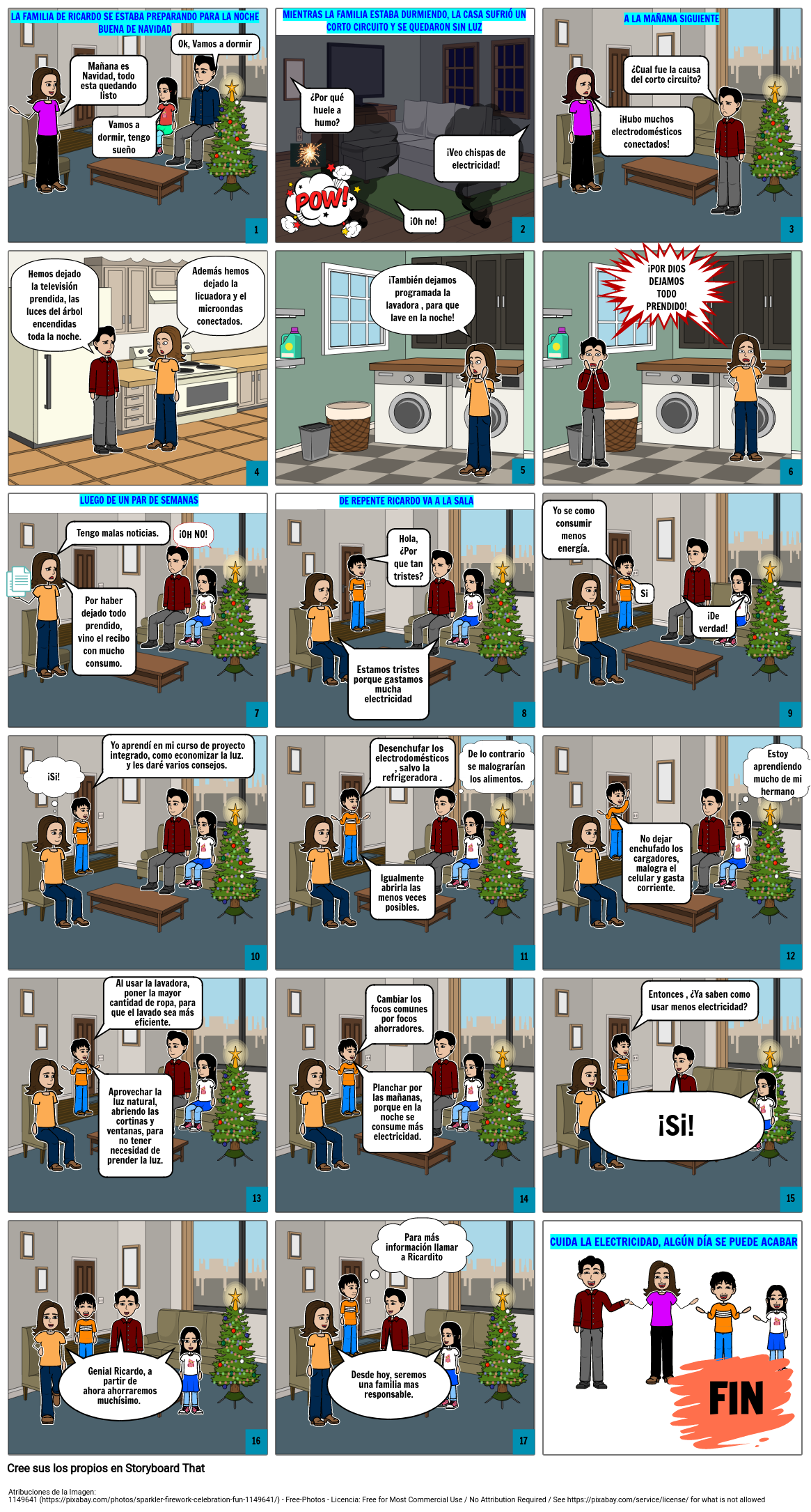 Cómic Proyecto Storyboard por ricardo41