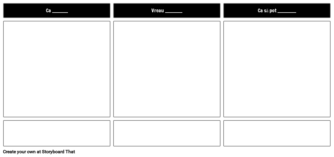 Șablon Epic User Story Storyboard por ro-examples