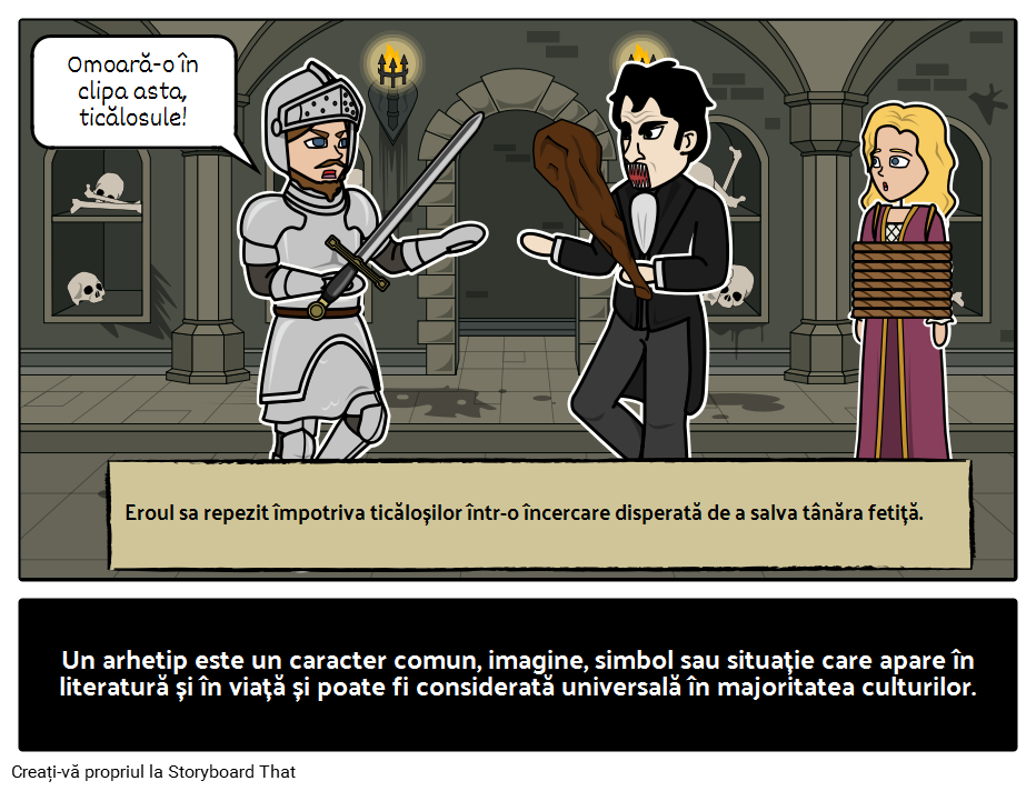 Arhetip Definiție Storyboard por ro-examples