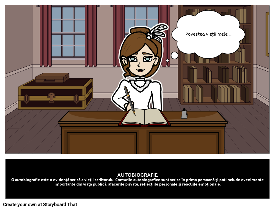 Autobiografie - Genuri Literare القصة المصورة من قبل ro-examples