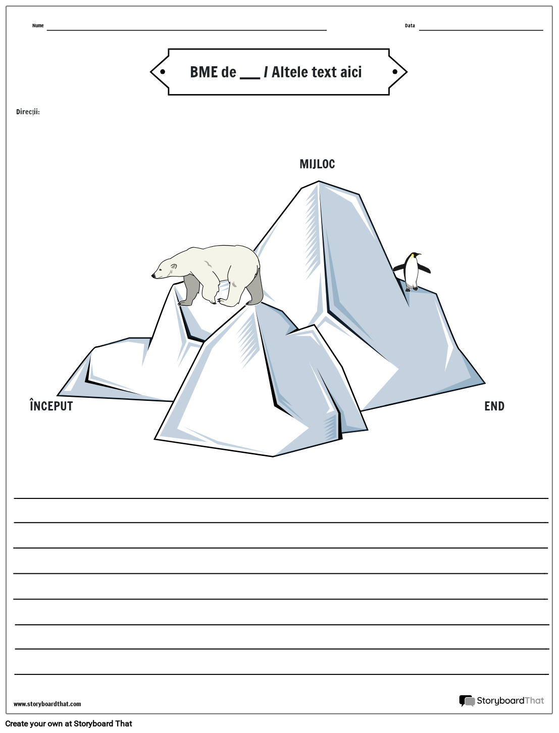 BME 5 Color Iceberg القصة المصورة من قبل ro-examples