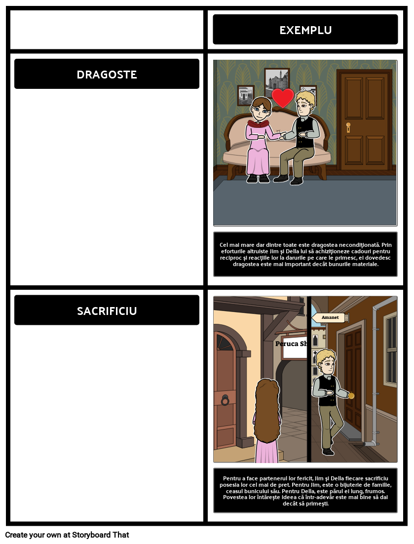 Cadou de Tema Magi Storyboard par ro-examples