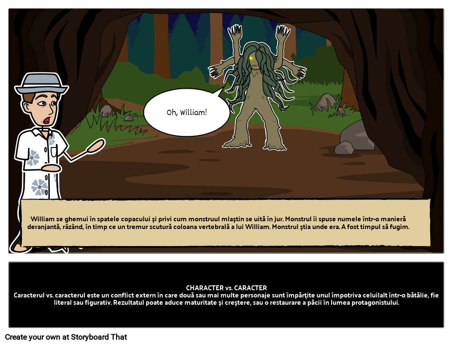 Caracterul vs Caracter Storyboard par ro-examples