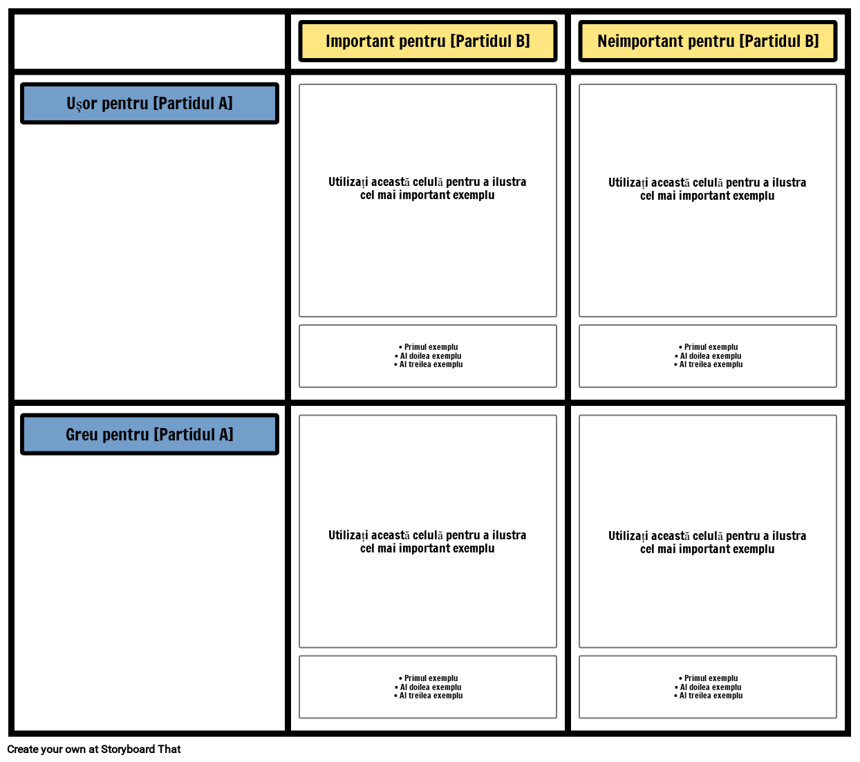 Common Ground Template 2 Storyboard by ro-examples