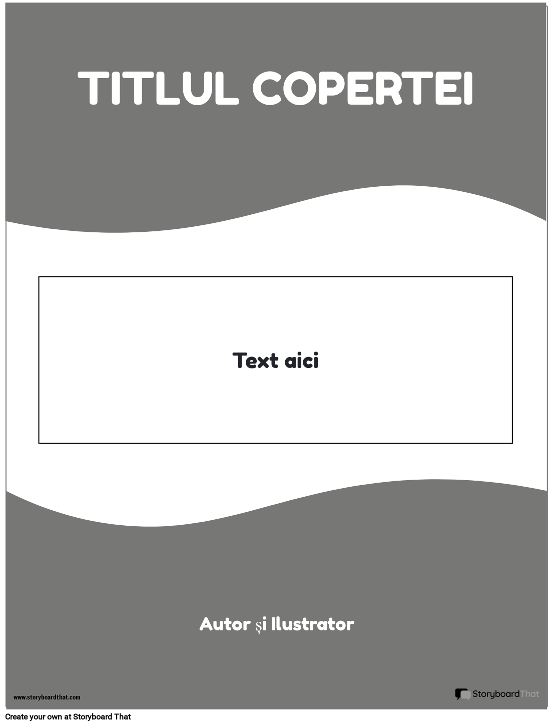 Coperta Cărții 3 Storyboard par ro-examples