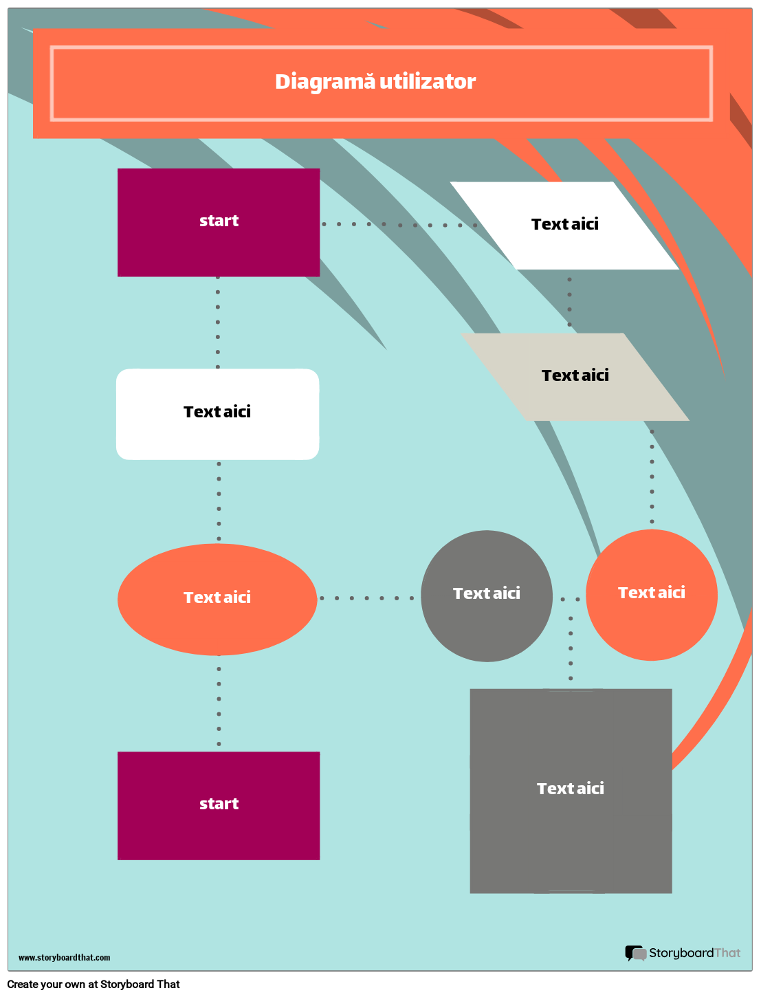 Diagrama de Flux de Utilizator 1 Storyboard par ro-examples