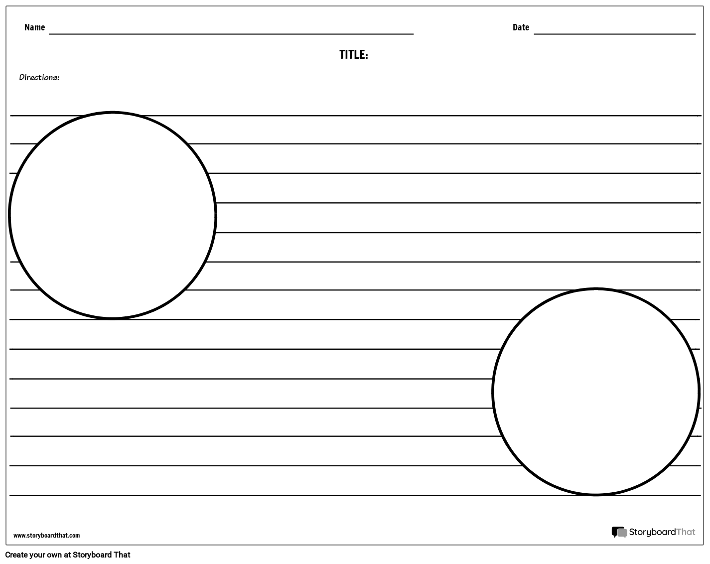 Două Ilustrații de Cerc القصة المصورة من قبل ro-examples