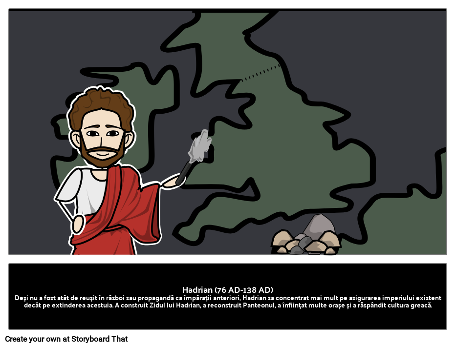 Hadrian Biografie Storyboard par ro-examples