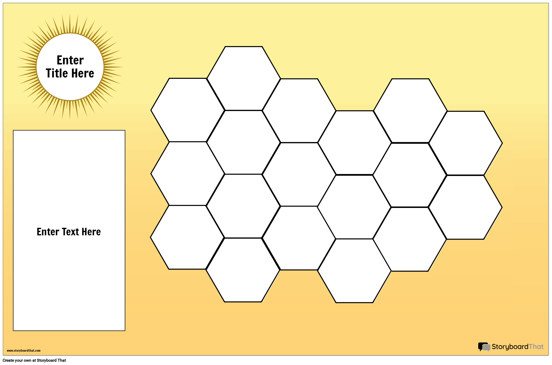 Hexagon Game Board Storyboard de ro-examples