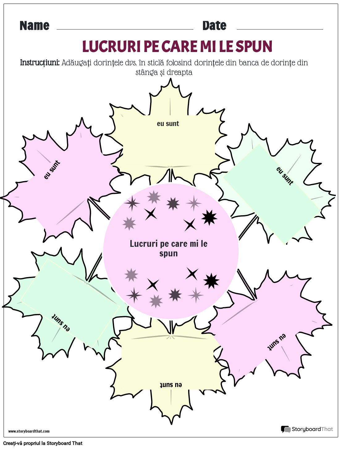 Lucruri pe care mi le spun القصة المصورة من قبل ro-examples