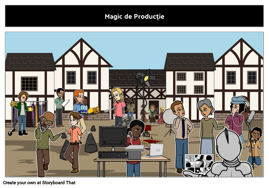 Magic Production Storyboard por ro-examples