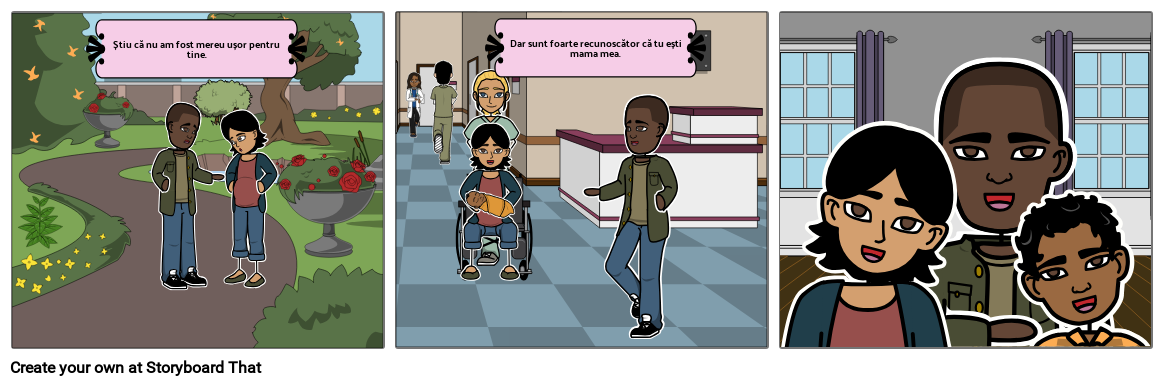 Mamele Ziua Card Storyboard por ro-examples