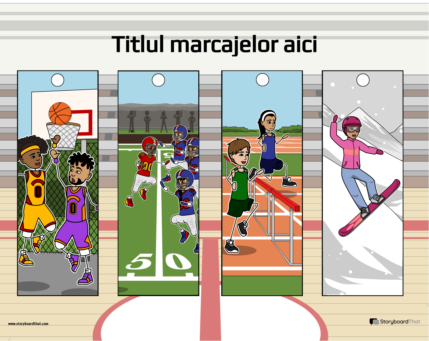Noul Șablon Creați Pagina de Marcaj 3 Storyboard
