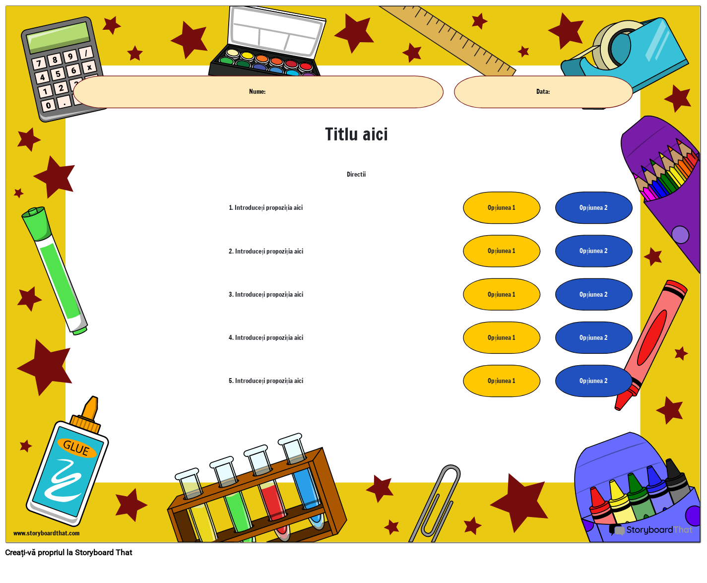 Omofone Context Indici Activitate Storyboard por ro-examples
