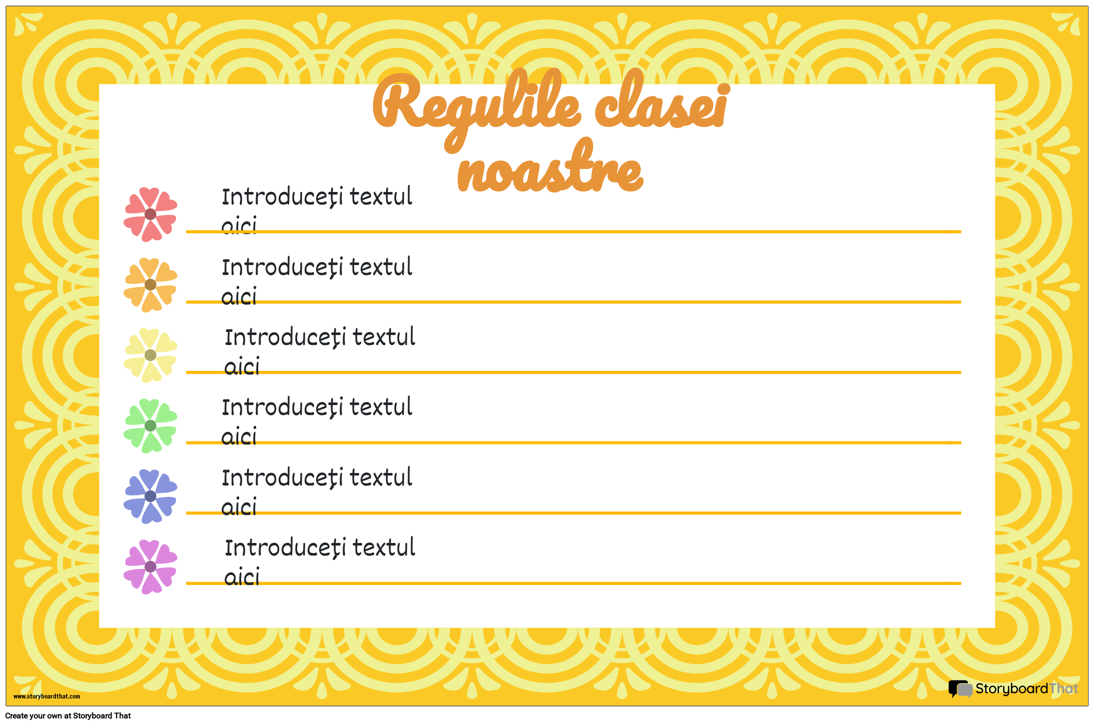 Regulile Clasei 14 Storyboard por ro-examples