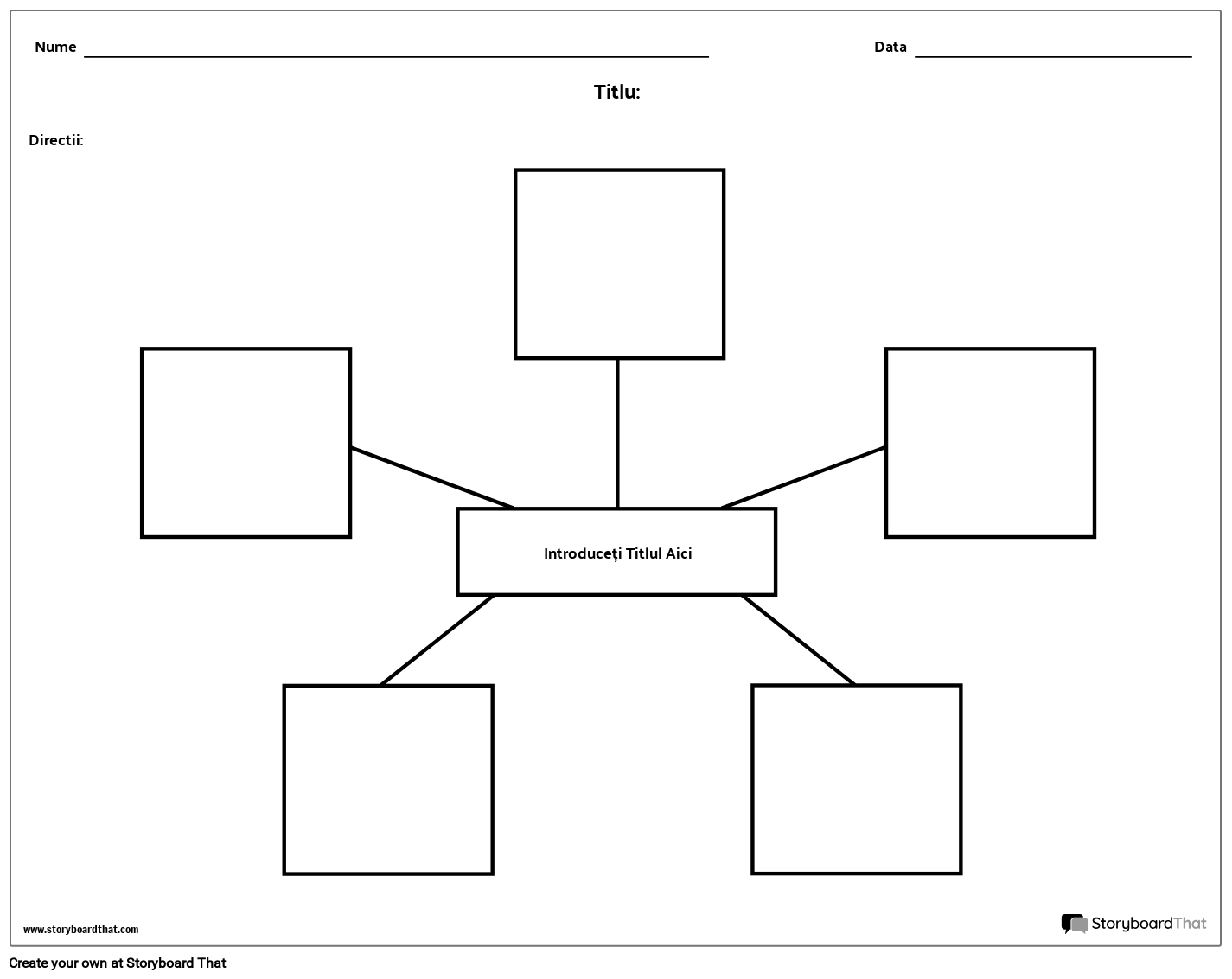 Spider Map - 5 Storyboard par ro-examples