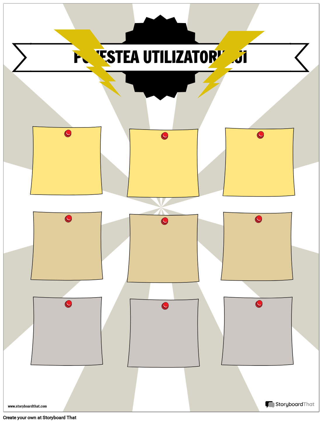 Utilizator Epic 4 Storyboard por ro-examples