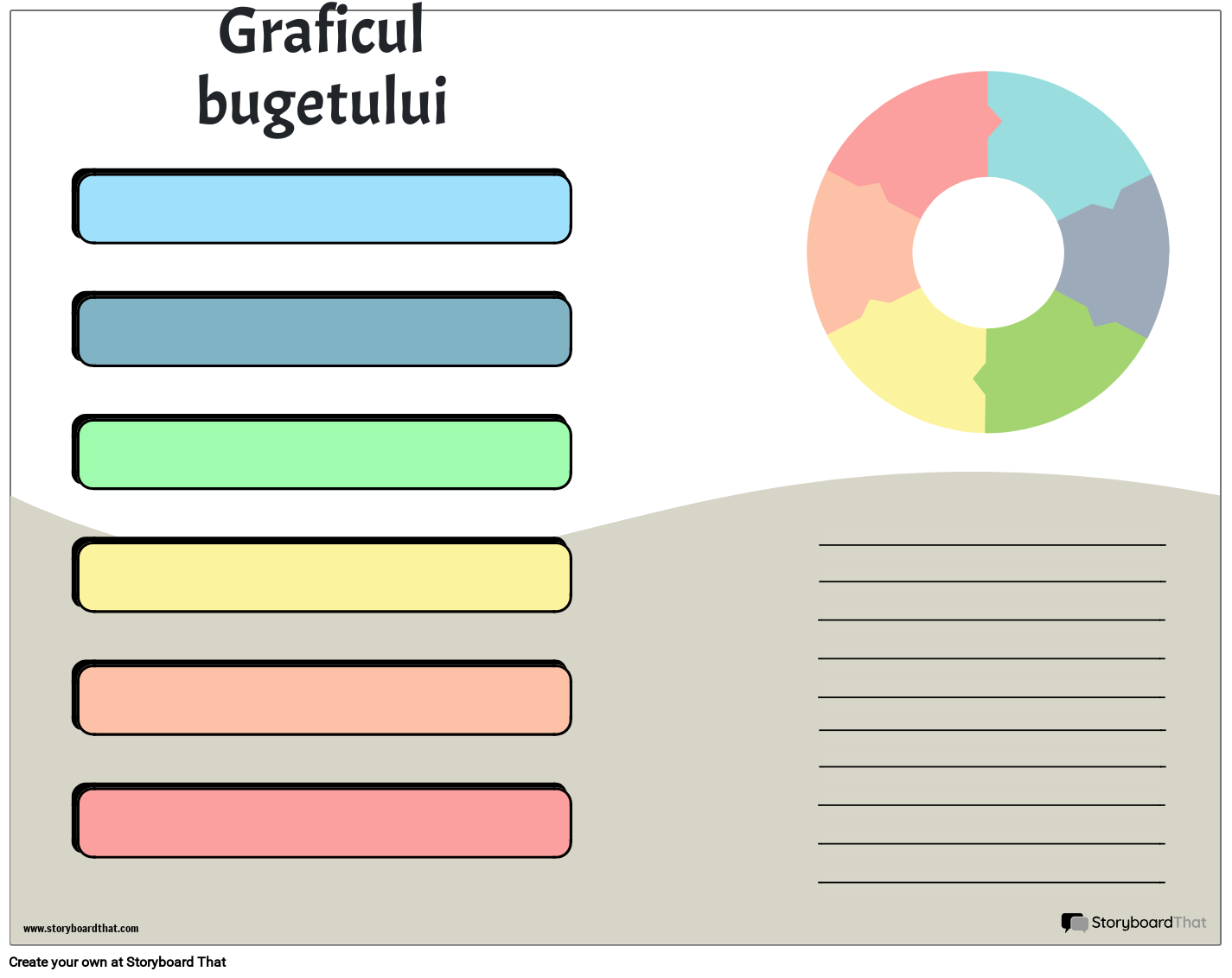 Vizualizarea Bugetului 1 Storyboard par ro-examples