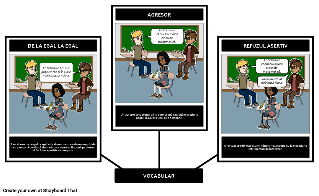 Vocab Refuz Storyboard por ro-examples