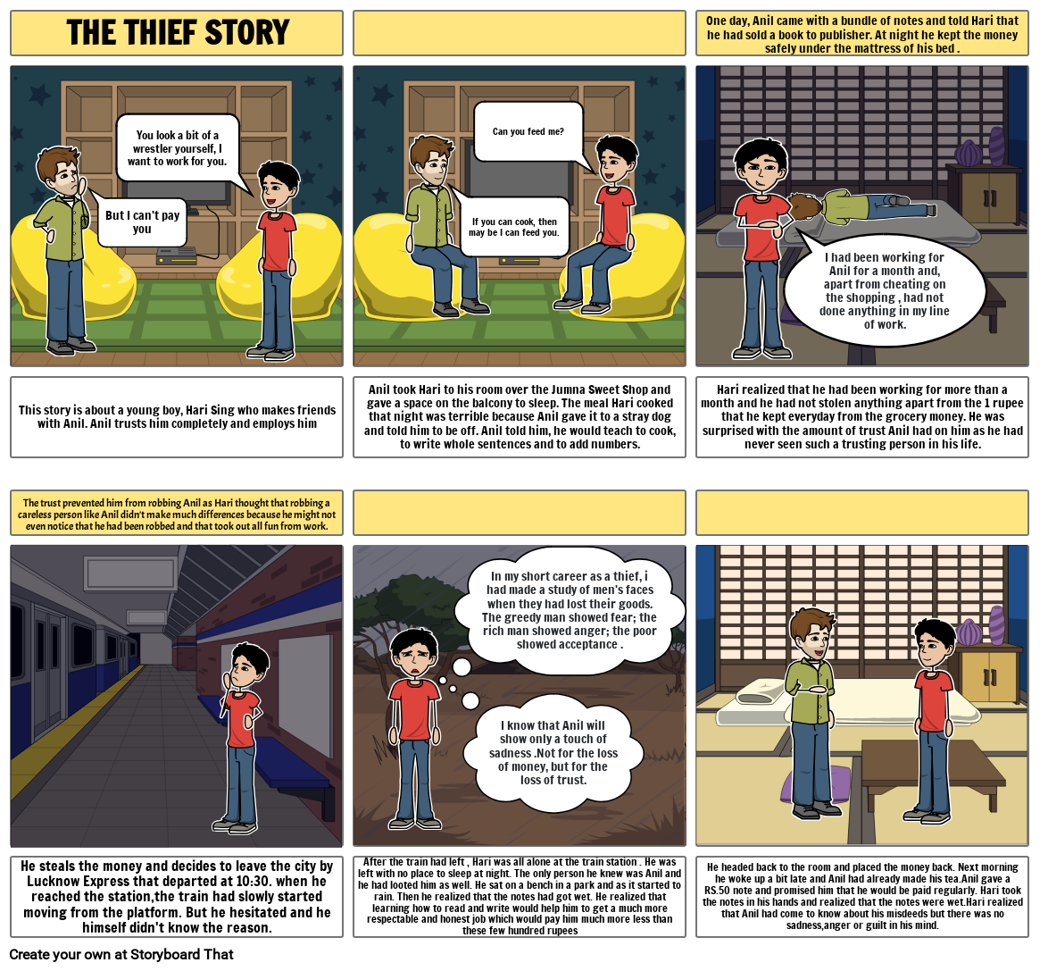 Untitled Storyboard Storyboard by rohit78827