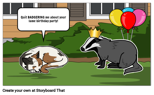 Badger party القصة المصورة من قبل ryan