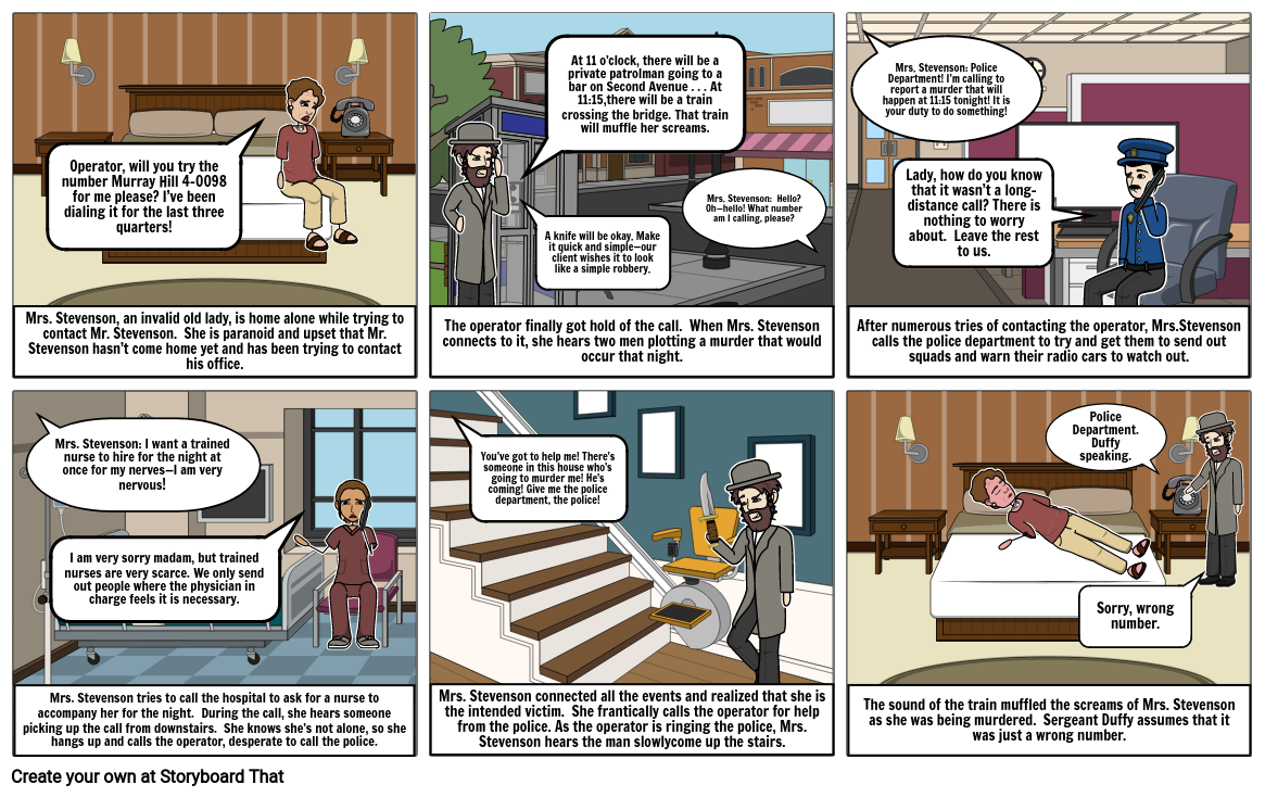 Sorry, Wrong Number - Deondre Storyboard by ryesha