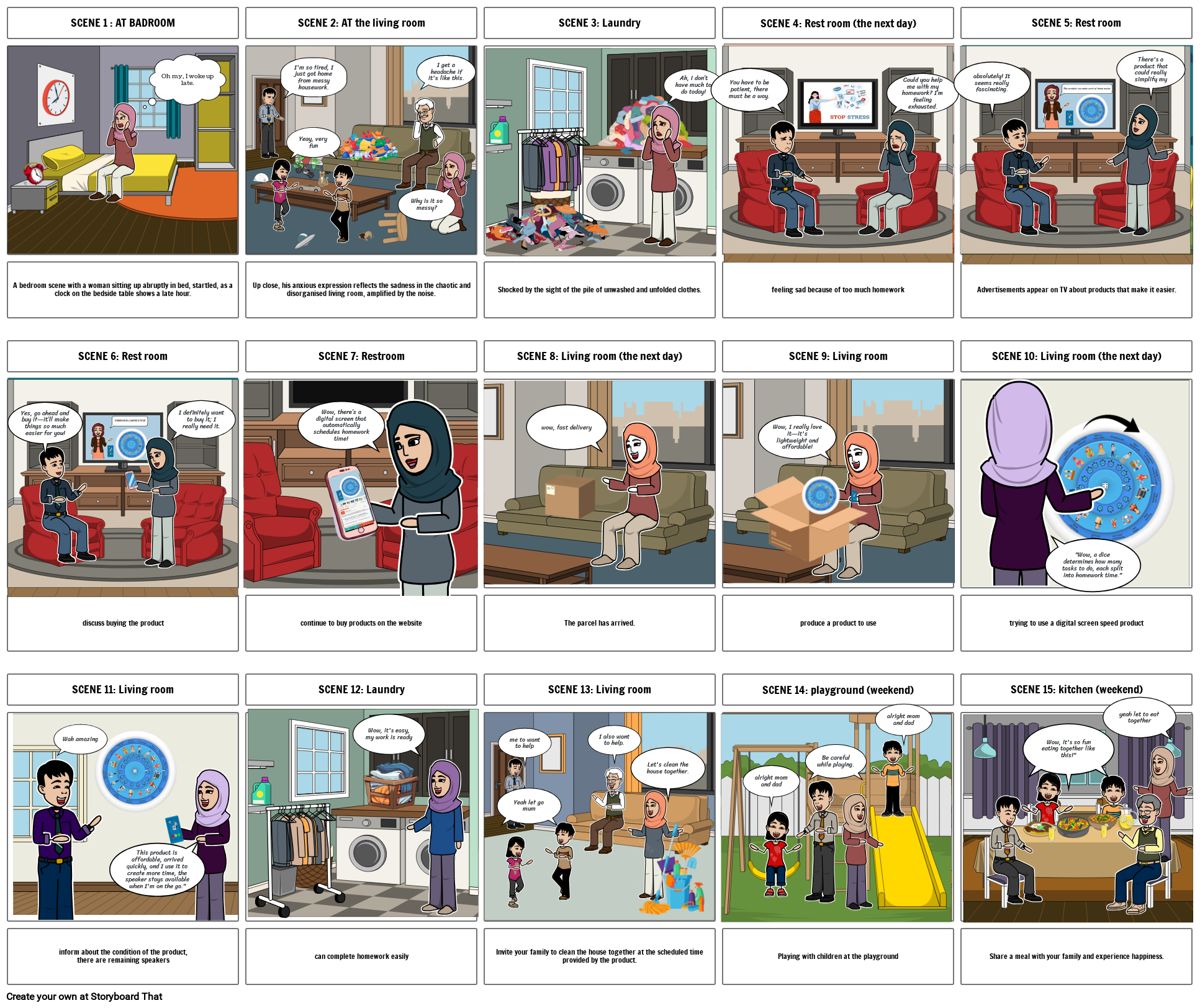 digital product Storyboard by s