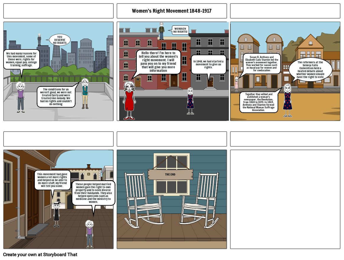 Woman Rights Storyboard por sabana860