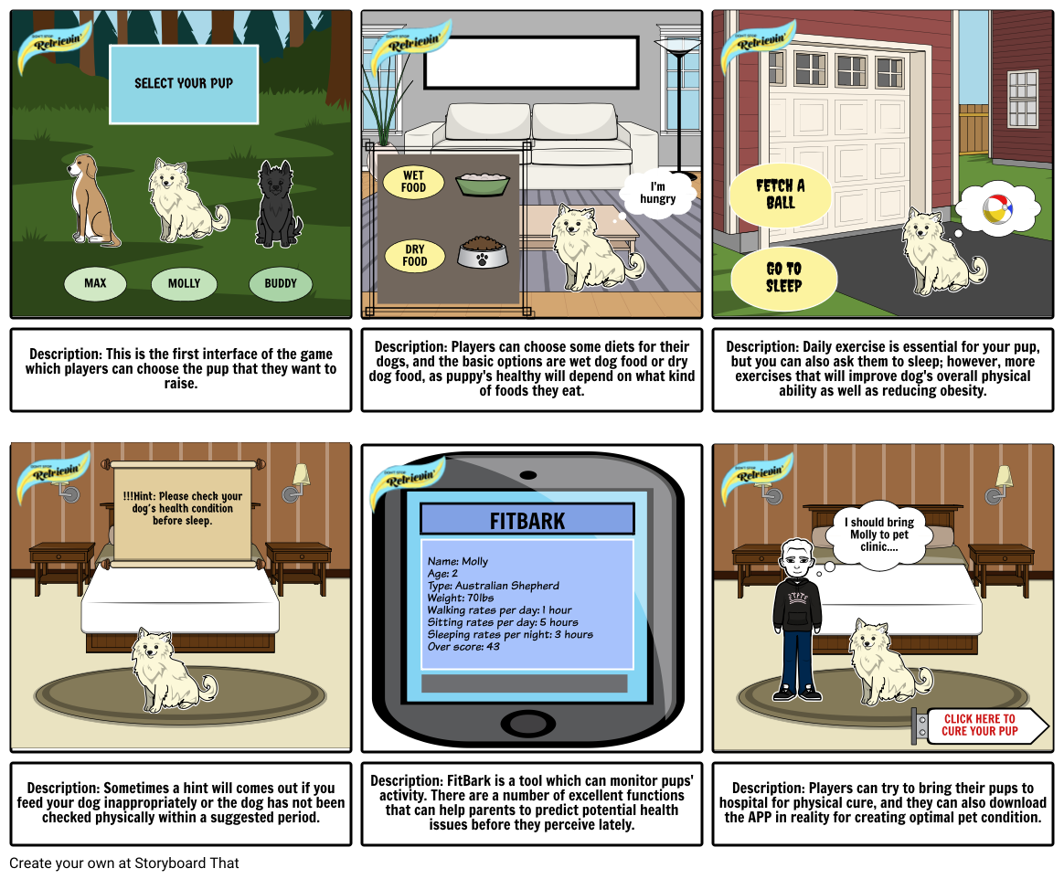 APP GAME - Don't Stop Retrieving Storyboard by sam3322698