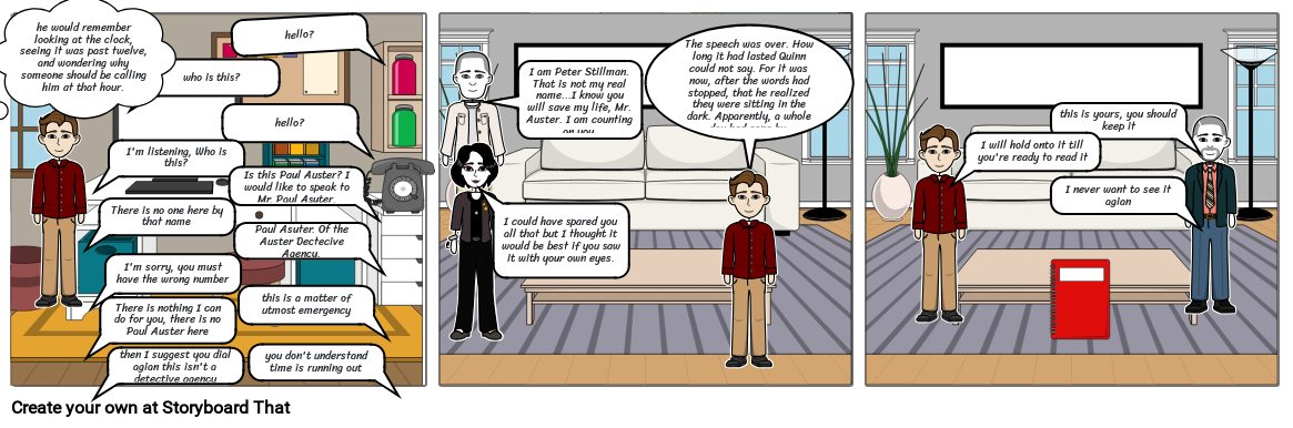 City of Glass Storyboard by samckenna