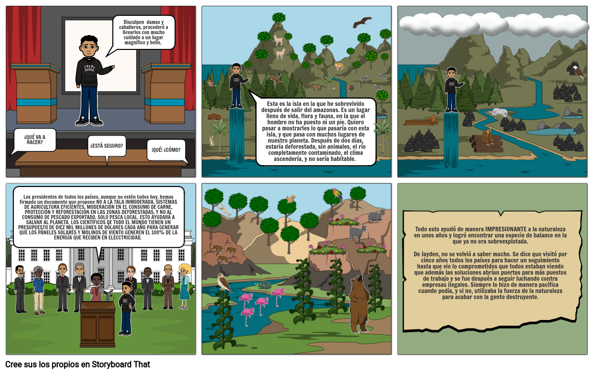 COMIC LENGUAJE PARTE 3 Storyboard par santiagody