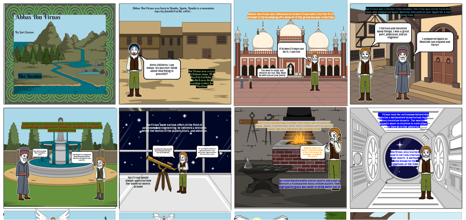 Unknown Story Storyboard por sar2246521