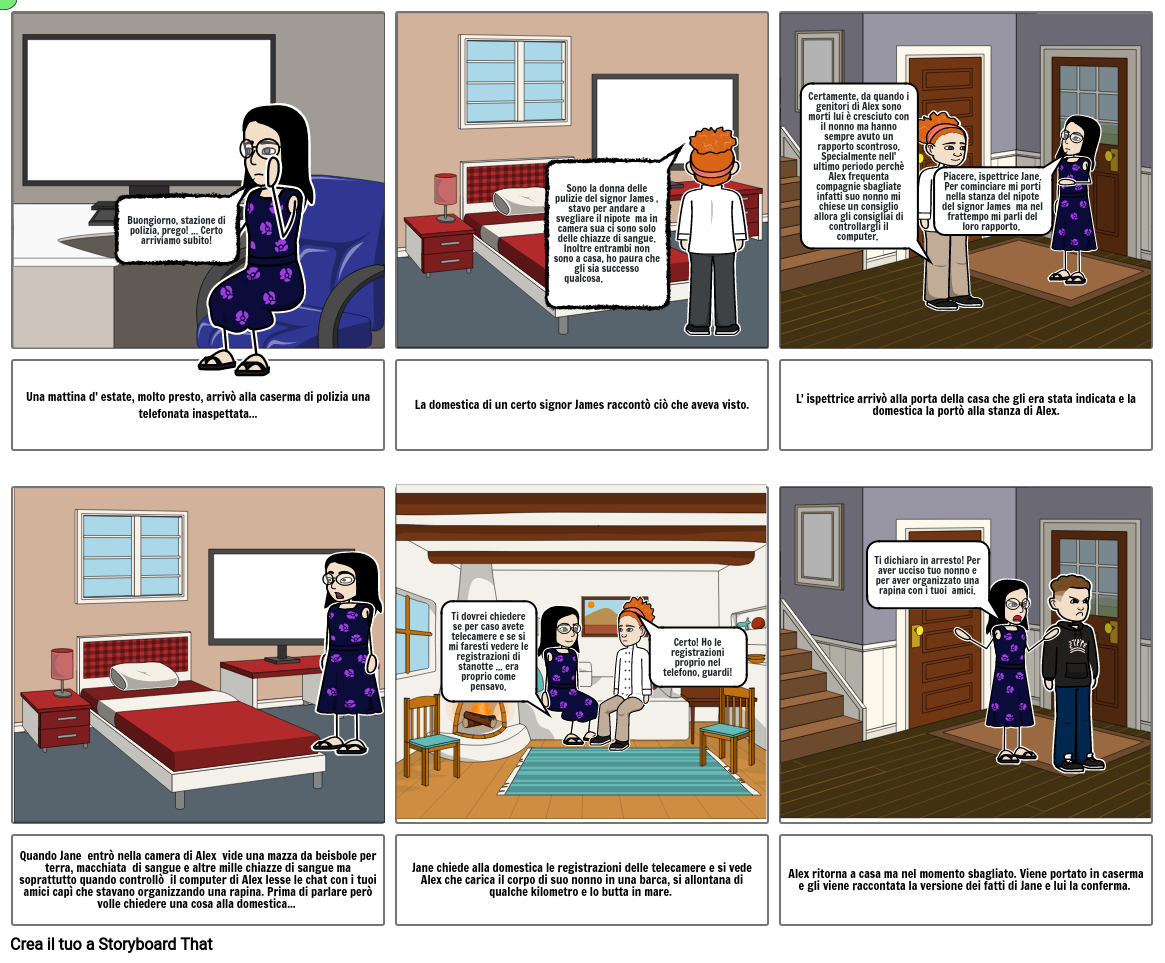 IL CASO DI JANE Storyboard by scilio09