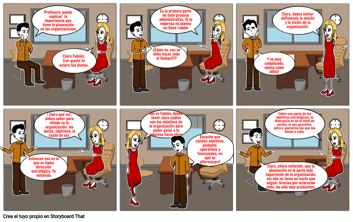 RED Storyboard by scramirez