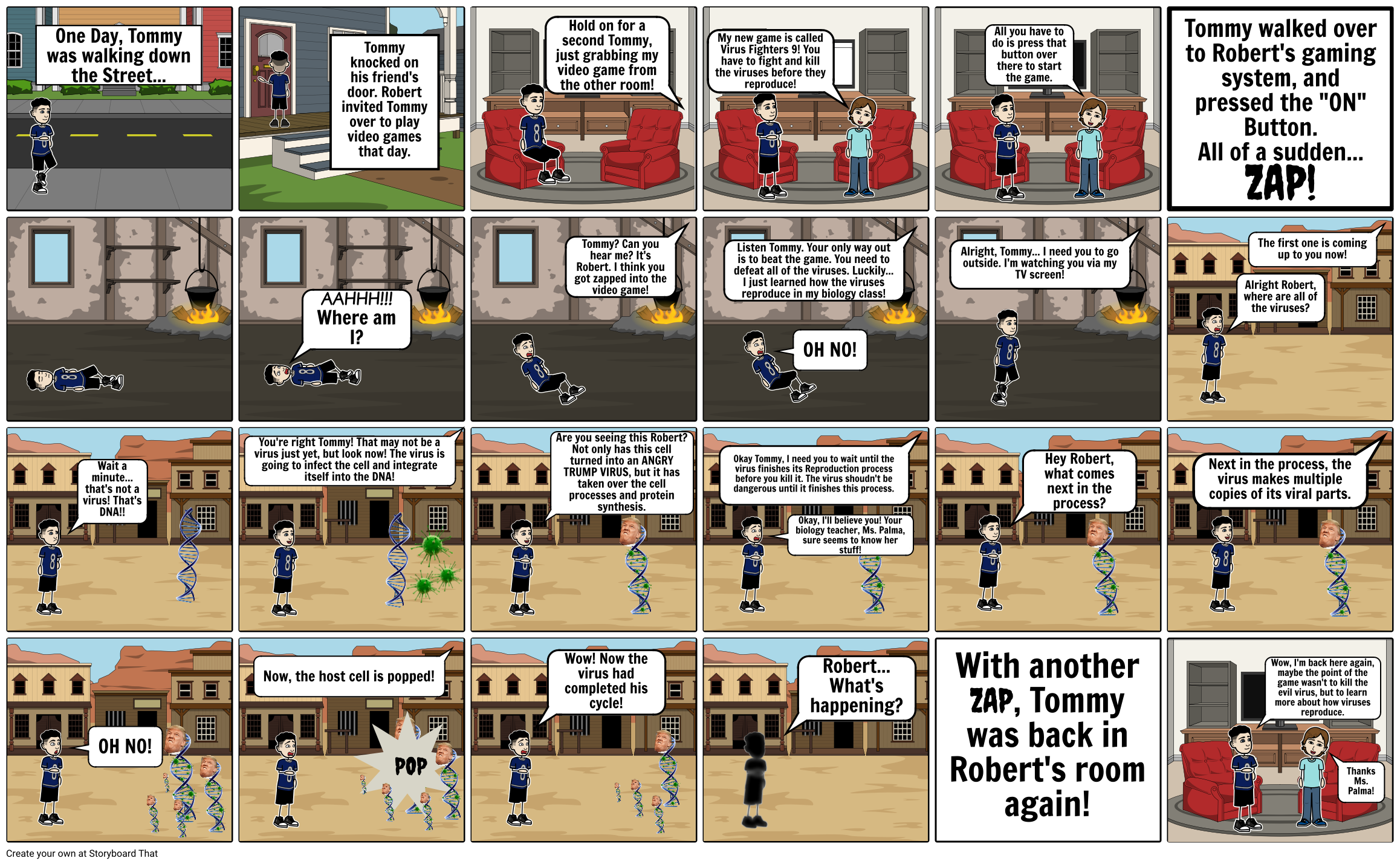 VR Project Storyboard por sebastiankenley