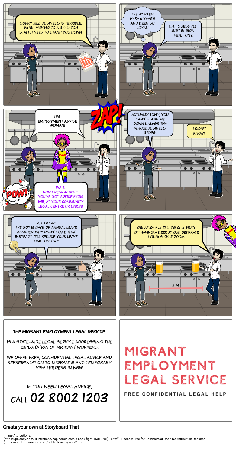 EAW Storyboard par sharmillabargon