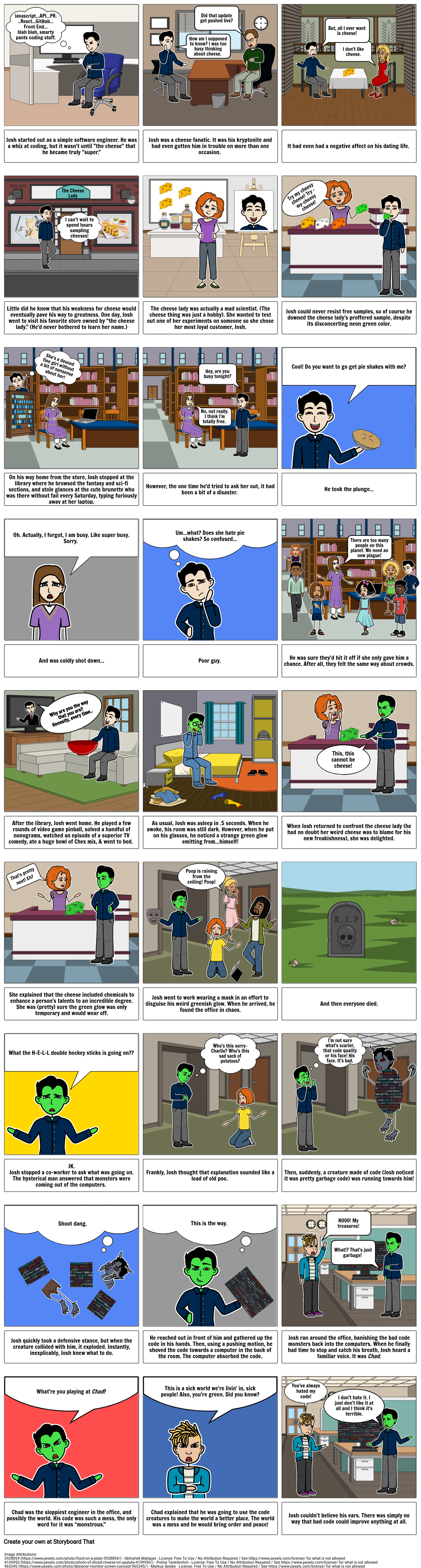 The Cheeseman Storyboard by shayall