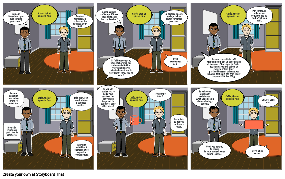 Café Storyboard por shutin