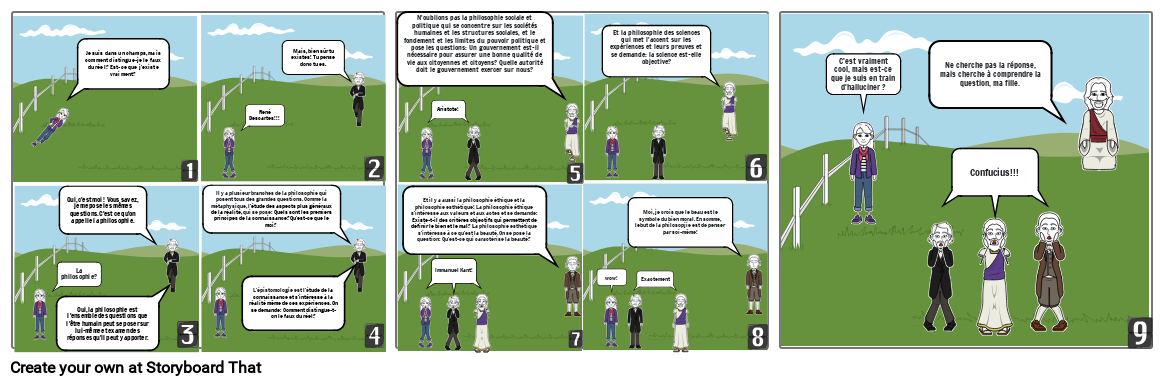 Philo comic Storyboard par simane