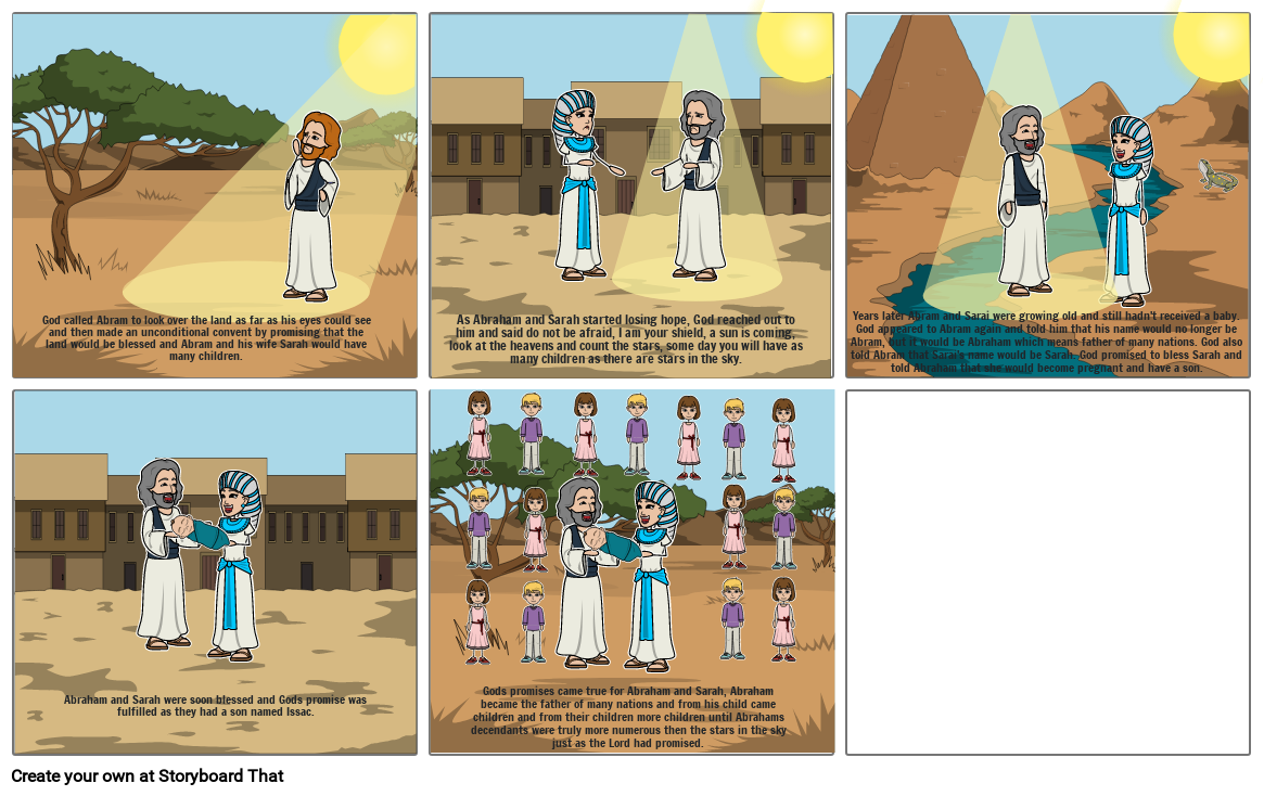 Abraham Storyboard by sjack15