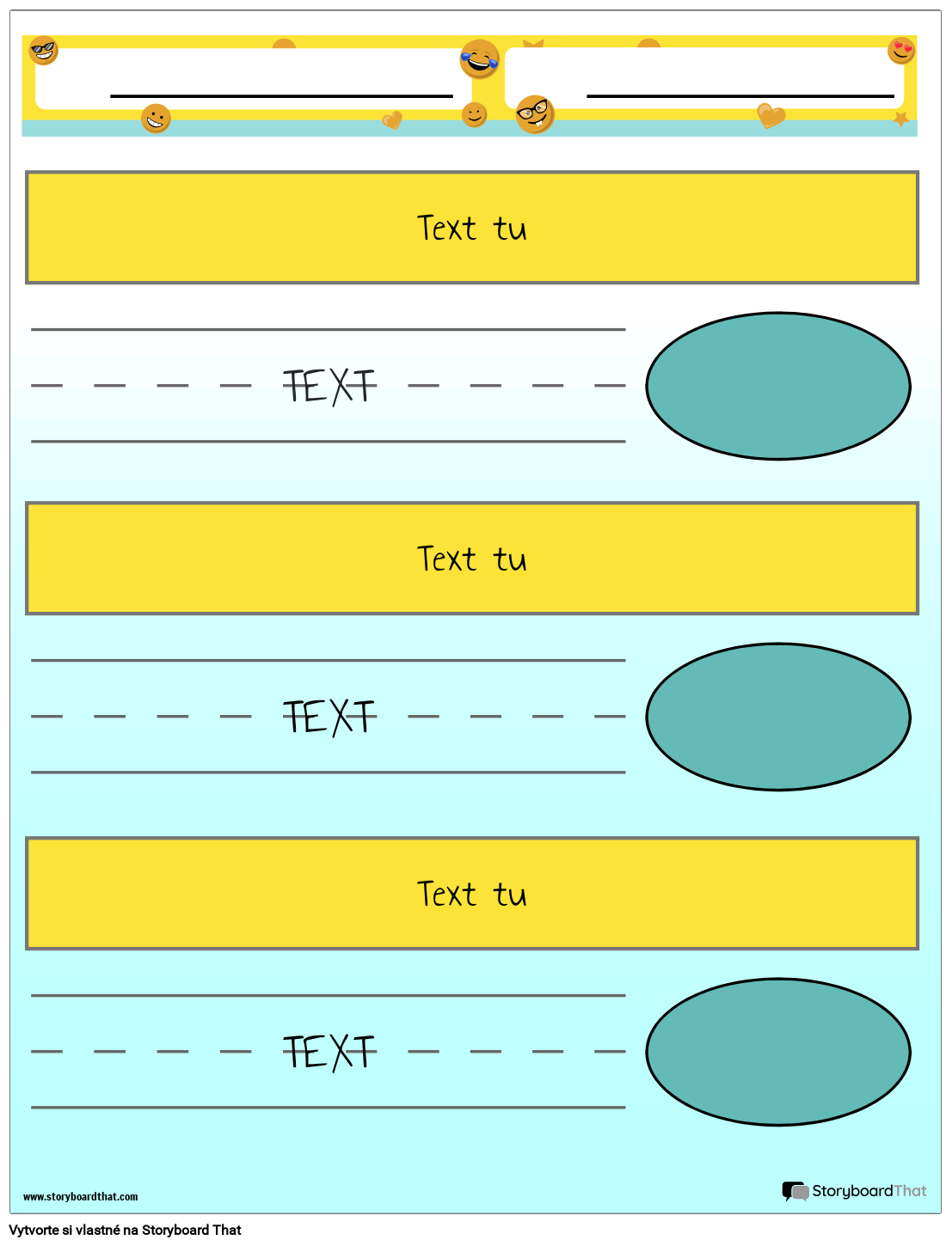 Comp Portrait Color 1 Storyboard por sk-examples