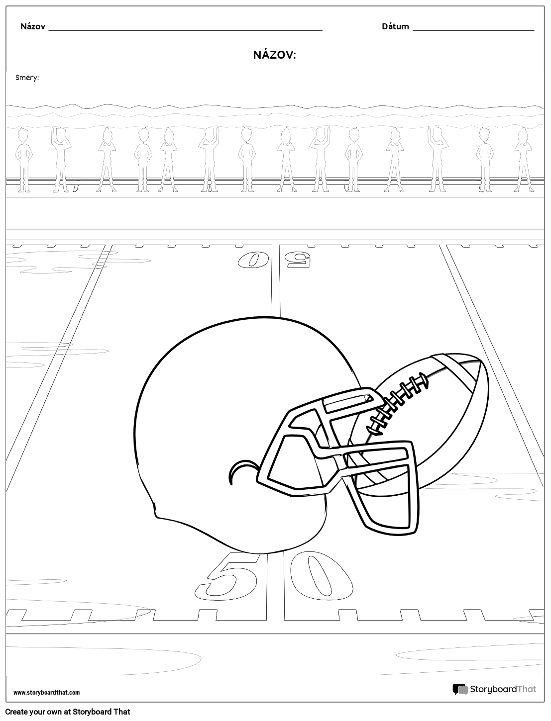 Futbal Storyboard by sk-examples
