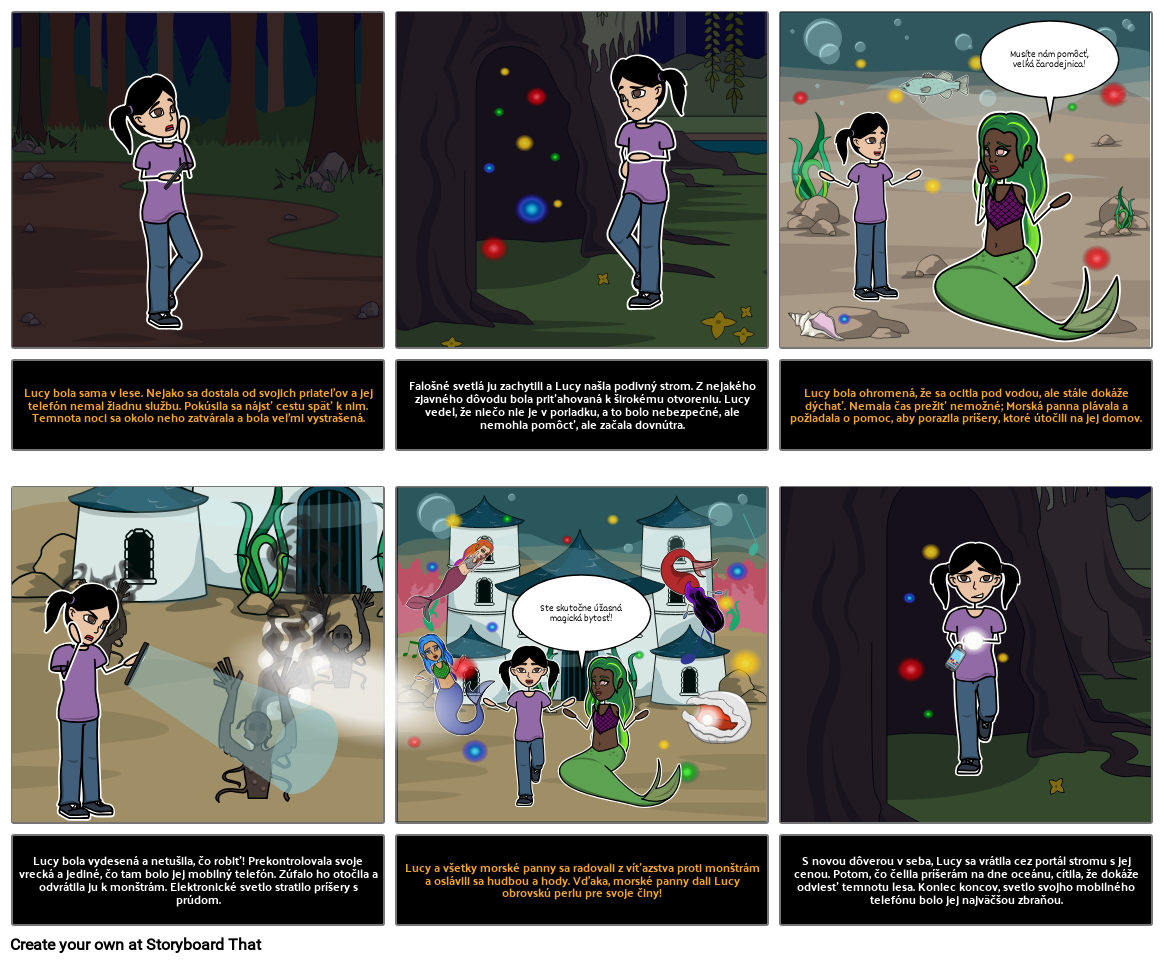 Halloween Aktivity - Story Starter Storyboard por sk-examples