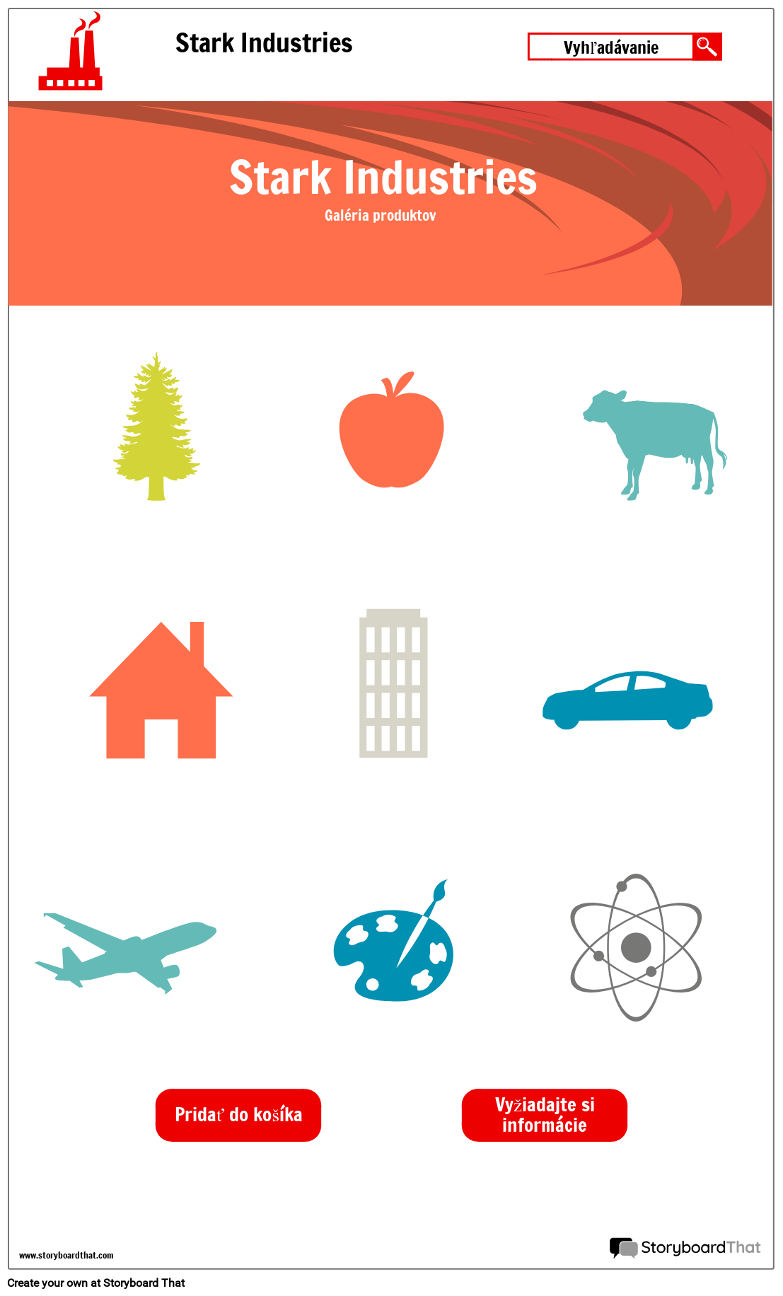 Mockup 2 Storyboard por sk-examples