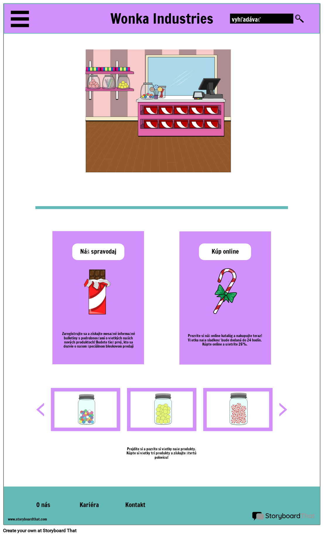 Mockup 3 Storyboard by sk-examples