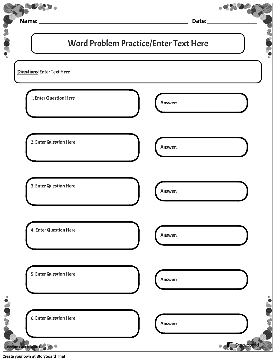 Riešenie Problémov Portrét BW 3 Storyboard von sk-examples