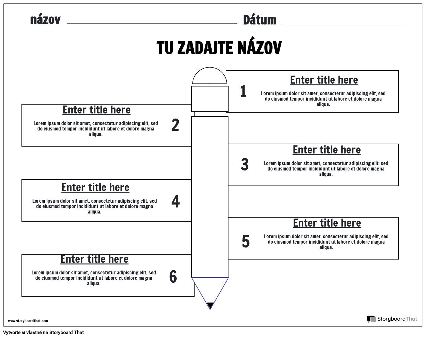 Šablóna pracovného hárka zoznamu vrstiev na tlač
